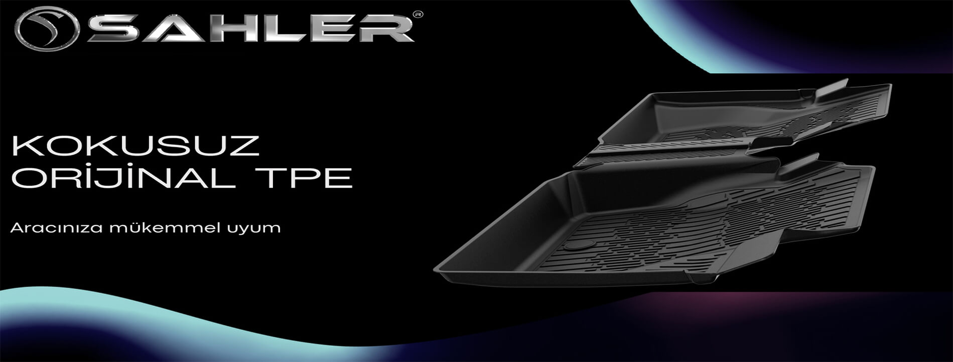 2020 ve Sonrası Tesla Model Y Sahler 4.5D Havuzlu Paspas