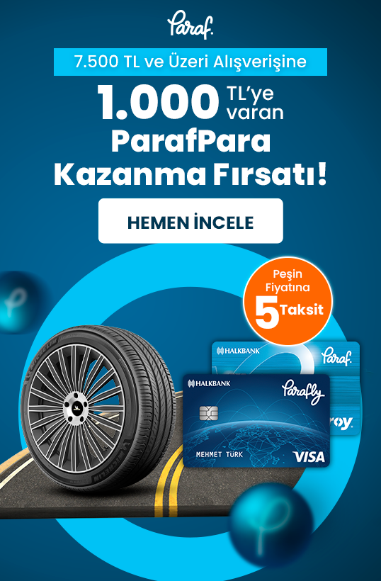Halkbank Paraf Kart ile Yapacağınız Alışverişlerde 1.000 TL'ye Varan ParafPara Kazanma Fırsatı!