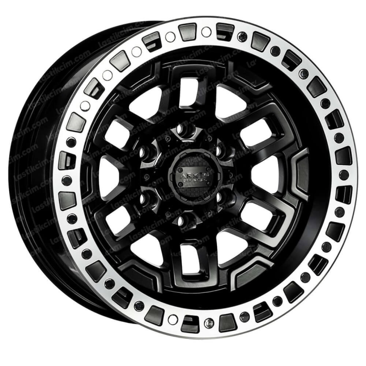 EMR 777-01 9.0x17 6x139.7 24 CB106.1 Matt Black Ring 17 inç Jant Takımı ...