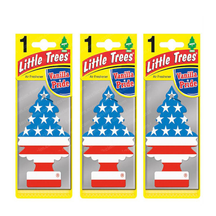 Car Freshner - Little Trees Oto Kokusu 3 lü Vanilla Pride