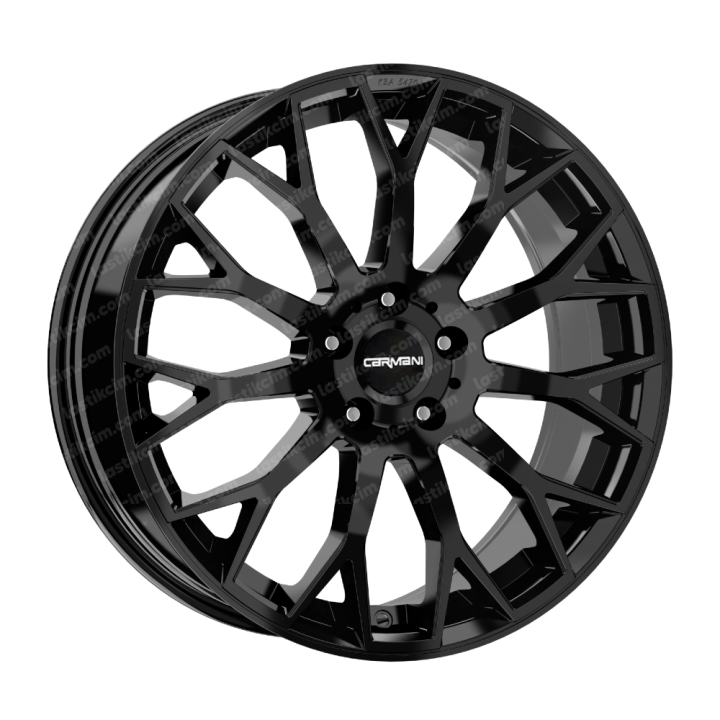 DY Jant CA2280 8.0x19 5x112 ET37 CB66.6 Black 19 inç Jant Takımı (4 Adet)